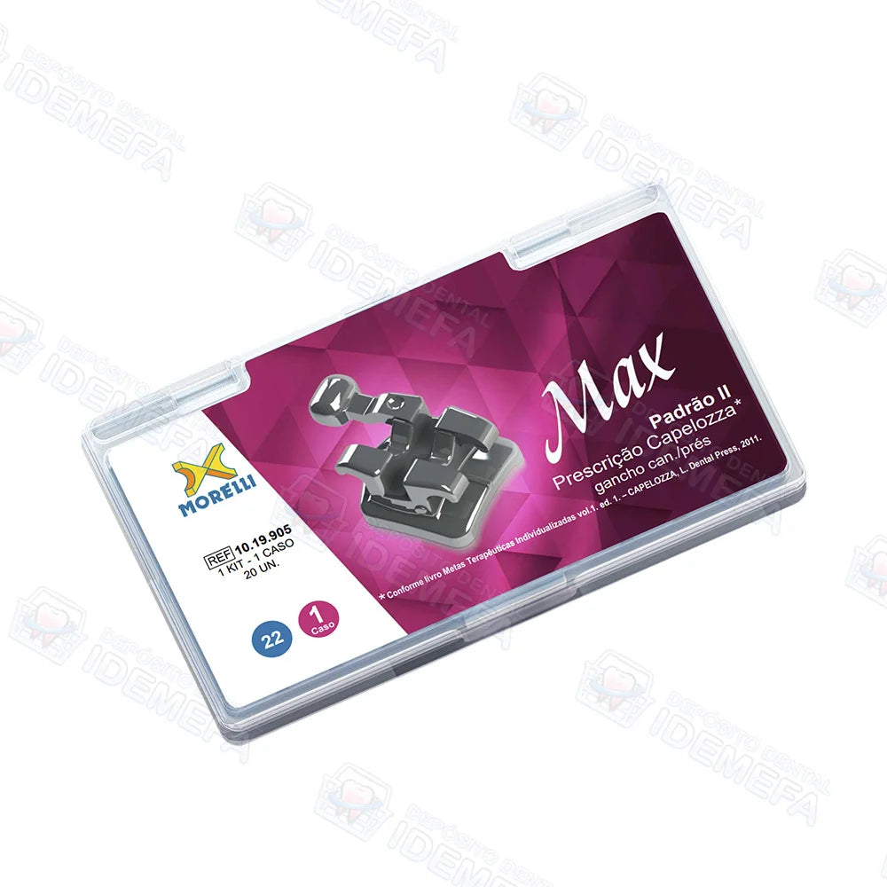 Bracket Roth Max Capelozza - 0.22" (tipos 2 y 3)